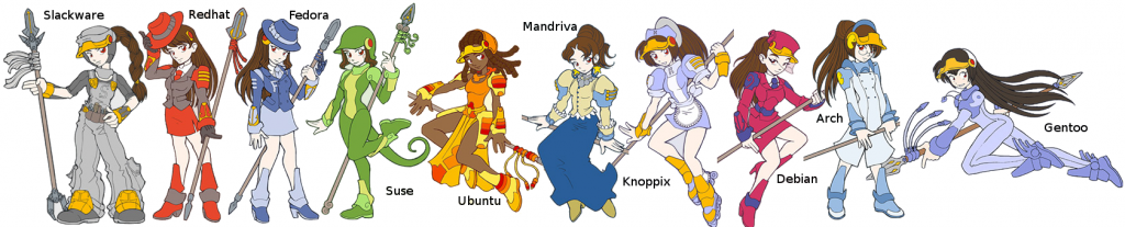 What Linux Distro Mascots Should Have Been... - I Have A PC