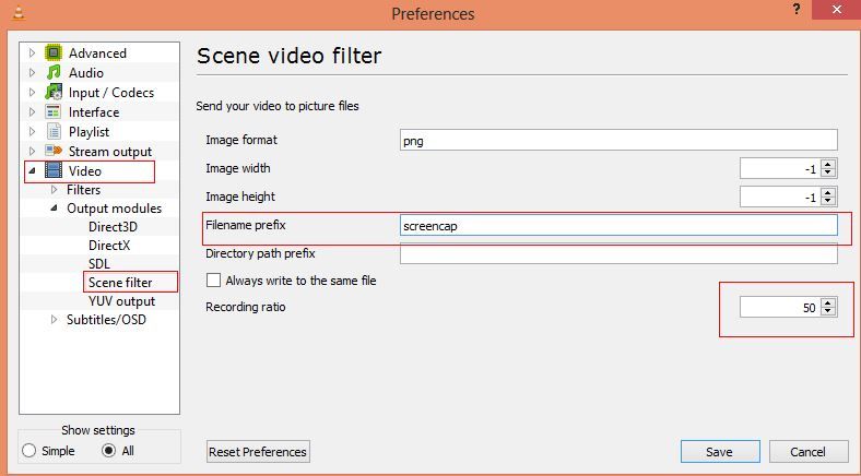 How To Automatically Take Screenshots In VLC Player - I Have A PC