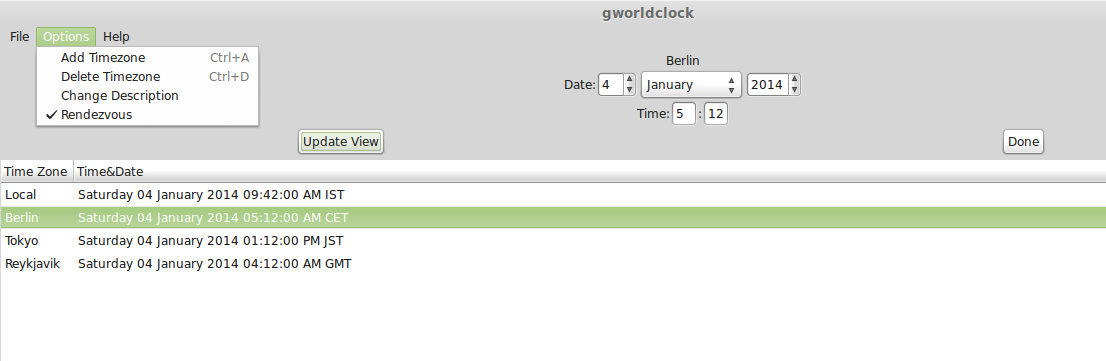 Quickly View Multiple Time Zones In Linux Mint / Ubuntu - I Have A PC