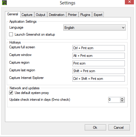 List Of Greenshot Keyboard Shortcuts For Screen Captures - I Have A PC