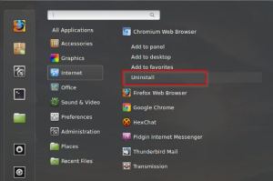 How To Quickly Remove Programs In Cinnamon Linux Mint 17 - I Have A PC