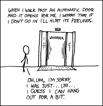 Friendly Automatic Doors : Funny - I Have A PC