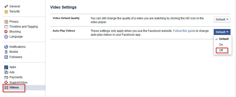 How To Turn Off AutoPlay For Facebook Videos - I Have A PC