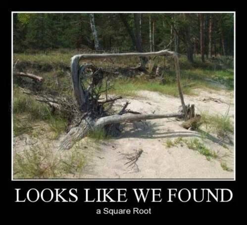 A Real Life Square Root - I Have A PC