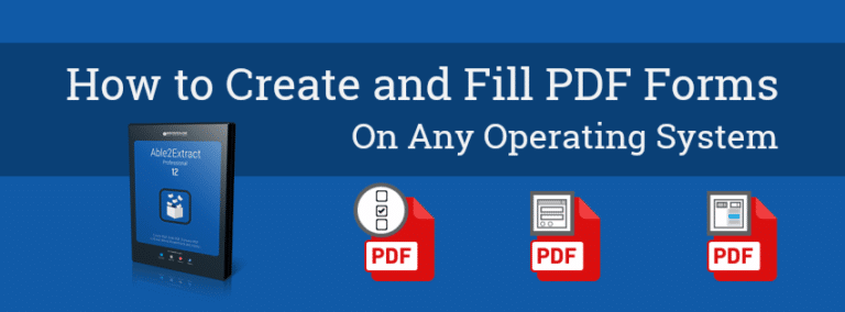 How To Create And Fill PDF Forms on Any Operating System - I Have A PC