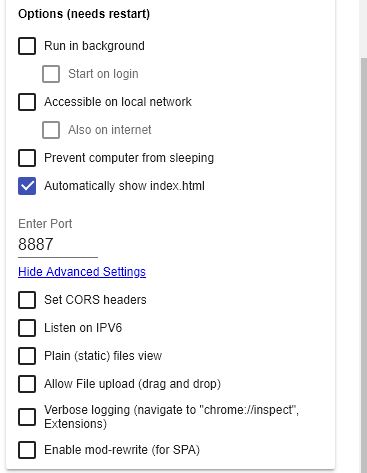 How To Use Google Chrome As A Web Server - I Have A PC