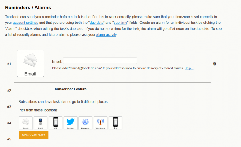 Manage Tasks, Create Outlines And Organize Ideas Using Toodledo - I ...