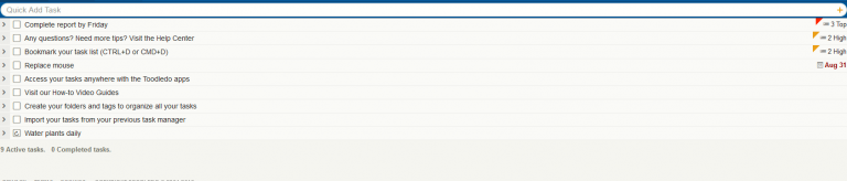 Manage Tasks, Create Outlines And Organize Ideas Using Toodledo - I ...