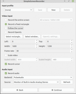 Record Screen In Linux Mint With SimpleScreenRecorder - I Have A PC