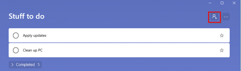 How To Share Task Lists In Microsoft To-Do App - I Have A PC