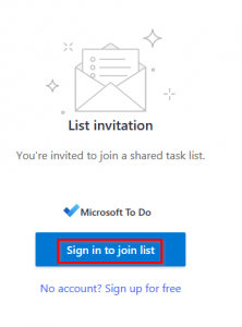 How To Share Task Lists In Microsoft To-Do App - I Have A PC