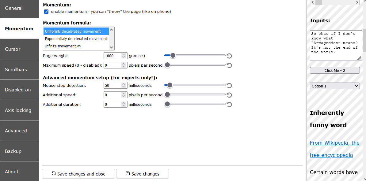 Scroll Web Pages Without Scrollbars Using ScrollAnywhere - I Have A PC