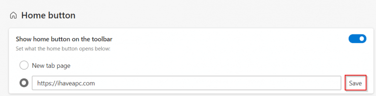How To Set Microsoft Edge Home Button To Open Websites - I Have A PC