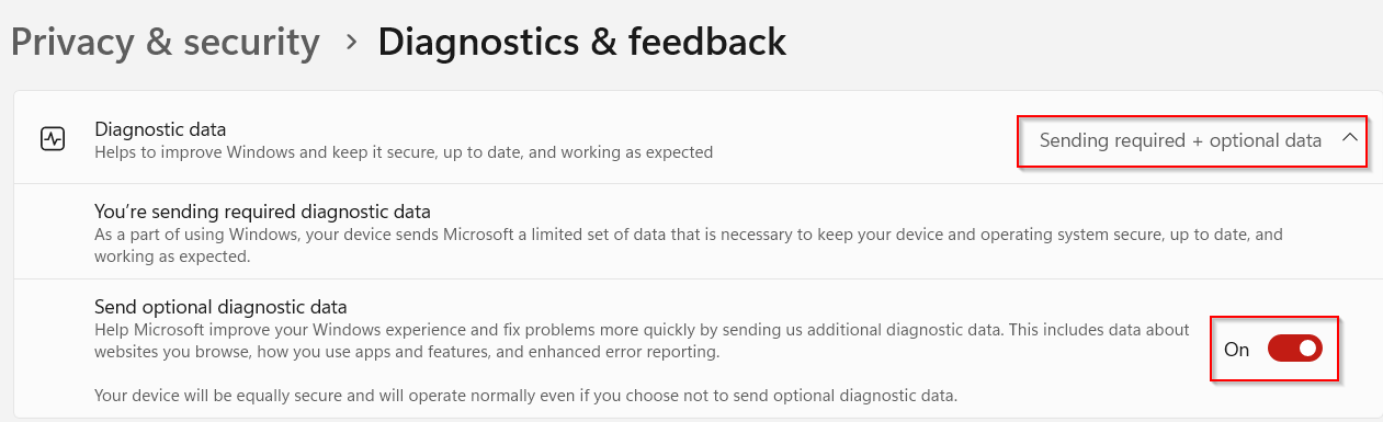 Toggle Diagnostic Data Settings in Windows 11 - I Have A PC Toggle Diagnostic Data Settings in Windows 11 - I Have A PC