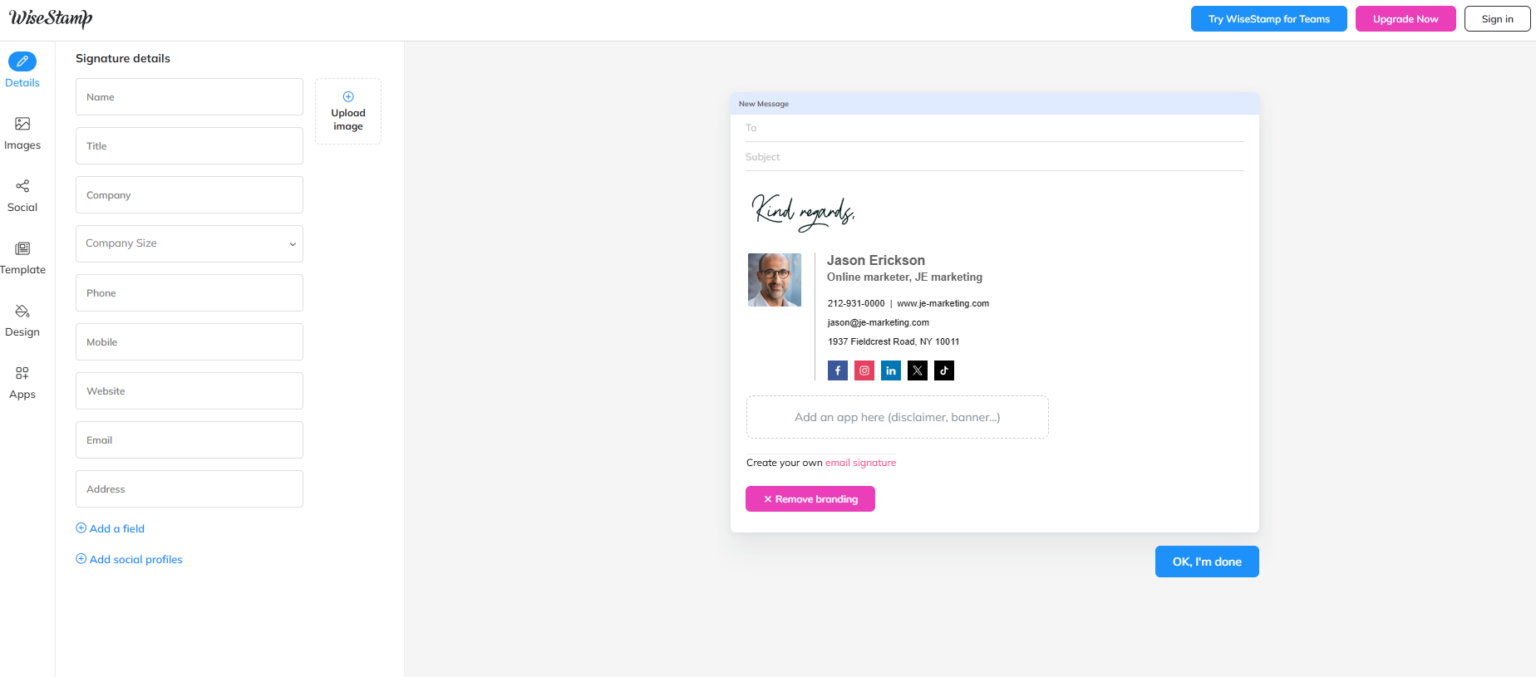 5 Free Online Tools for Designing Email Signature - I Have A PC