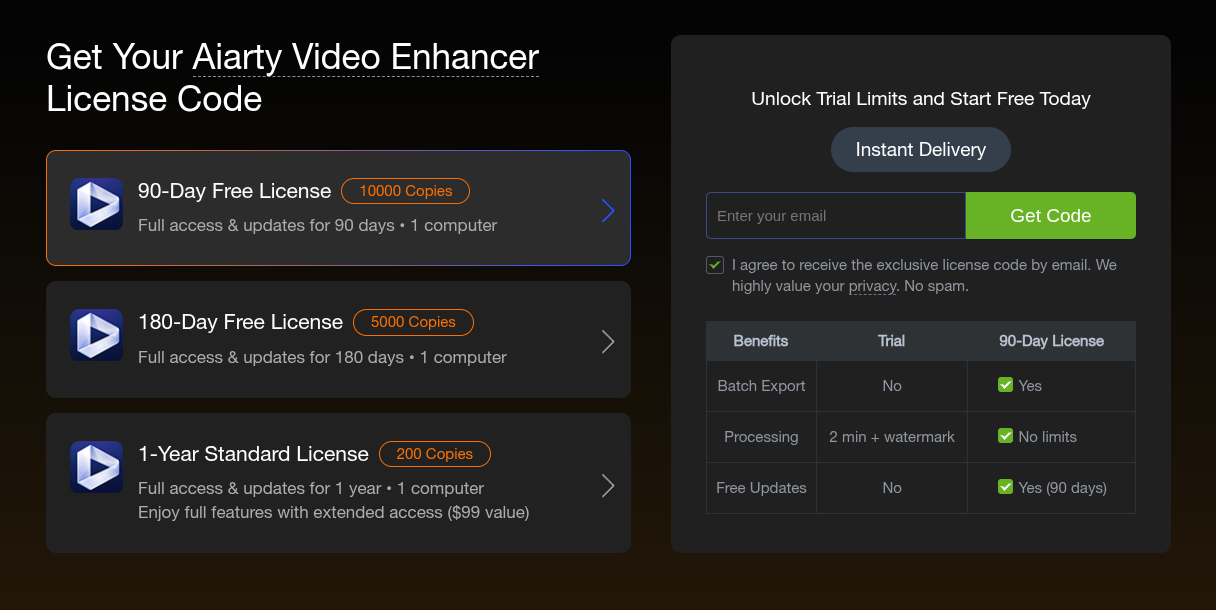 Free Giveaway: Aiarty Video Enhancer - I Have A PC