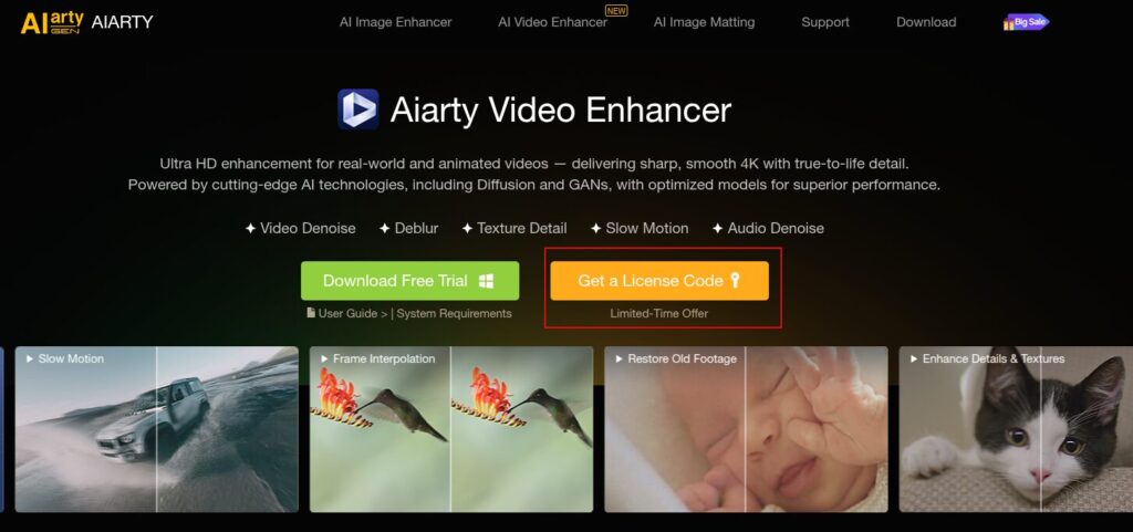 Free Giveaway: Aiarty Video Enhancer - I Have A PC