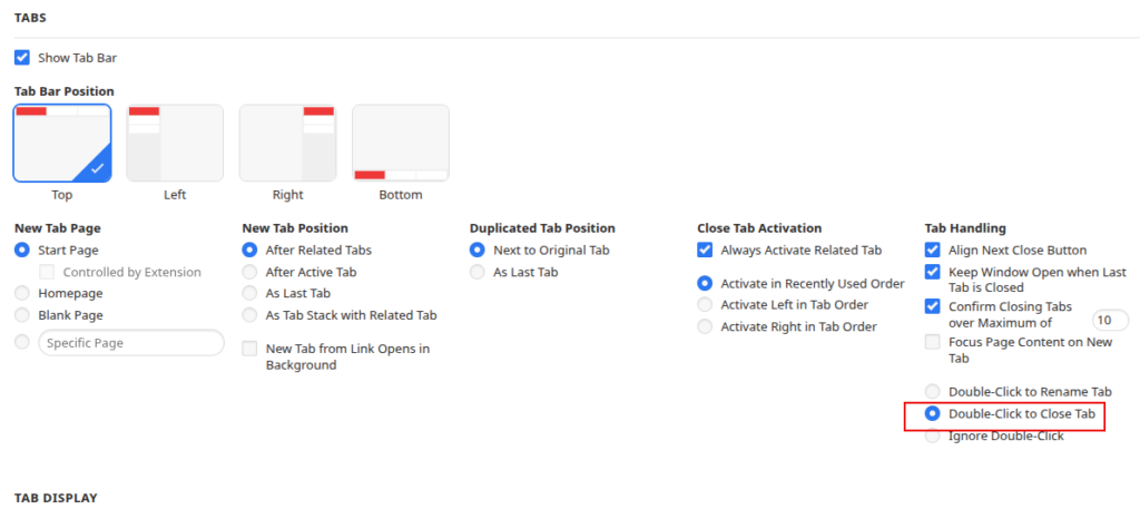 Quickly Close Tabs in Vivaldi Browser With a Double-Click - I Have A PC
