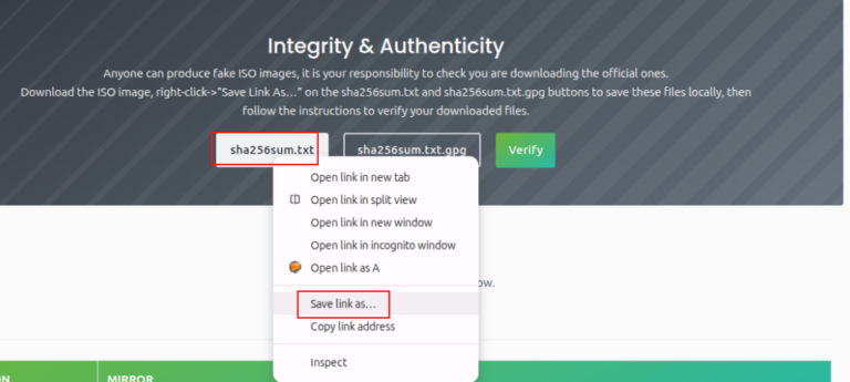How to Verify the Integrity and Authenticity of Linux Mint ISO Files ...