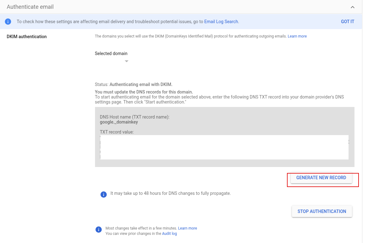 How to Configure DKIM Settings in Google Workspace - I Have A PC